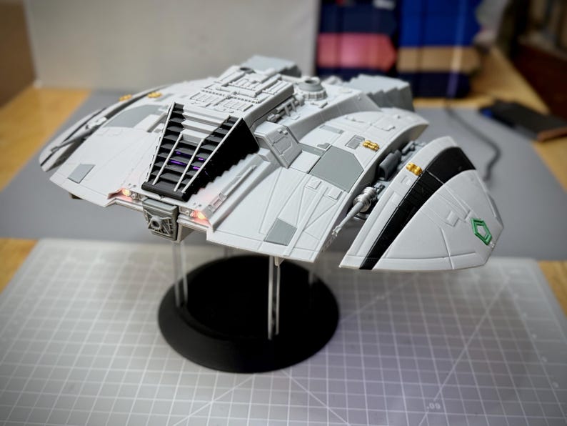 Bsg 1978 Cylon Raider TOS Classic (VARATIONS) - Etsy