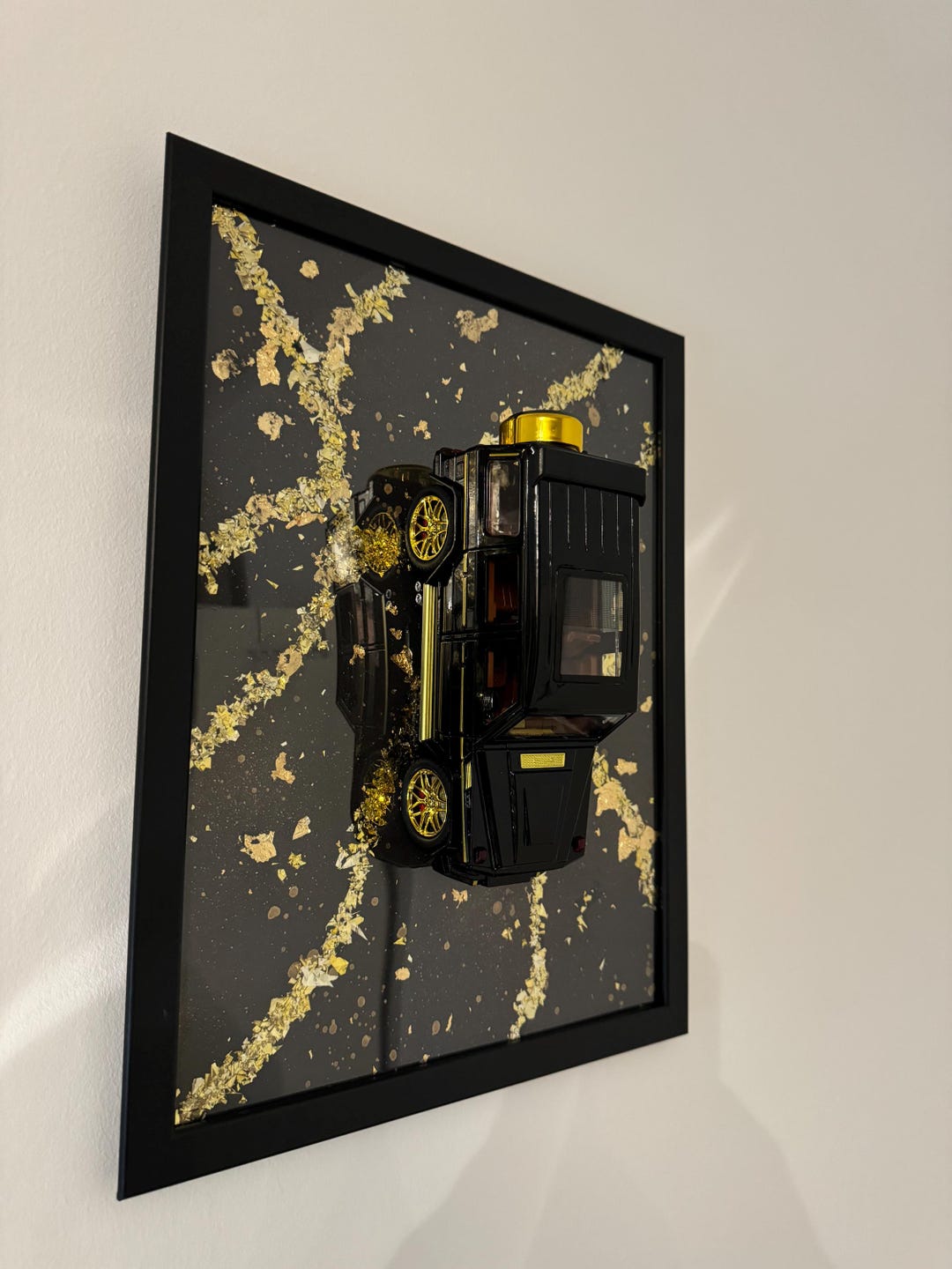 Model Car Mercedes G Class / G63 AMG With LED 3D Car Picture Frame Wall ...