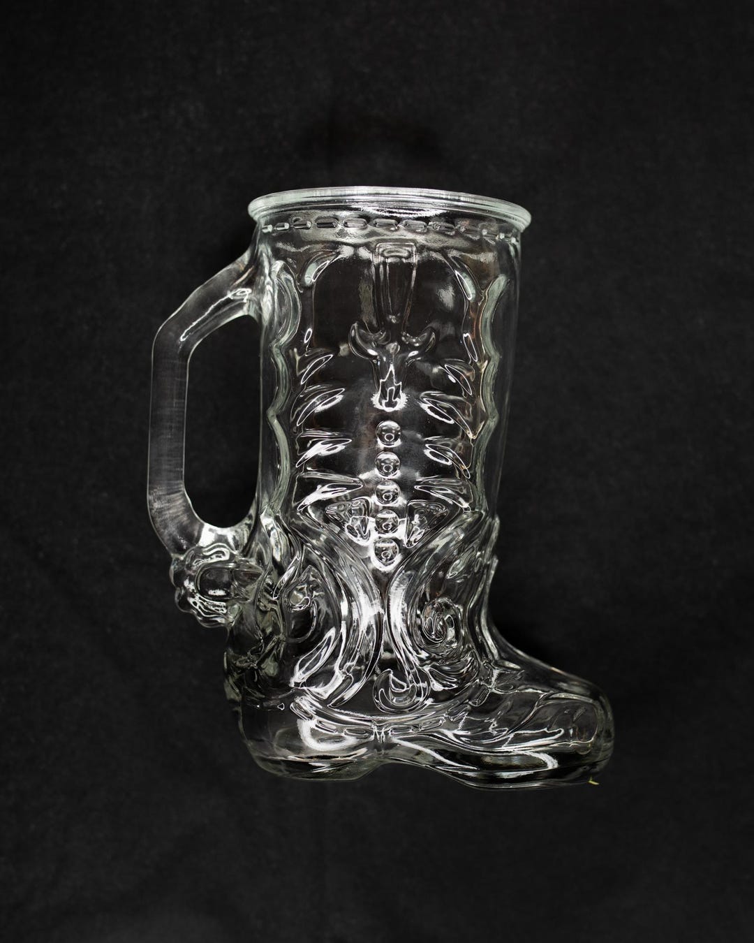 Cowboy Boot Beer Glass Mug, Girly Western Vase, Western Decor, Cowgirl ...