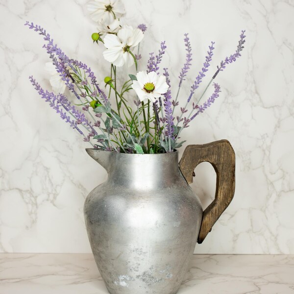 Wood Handle Pitcher - Etsy