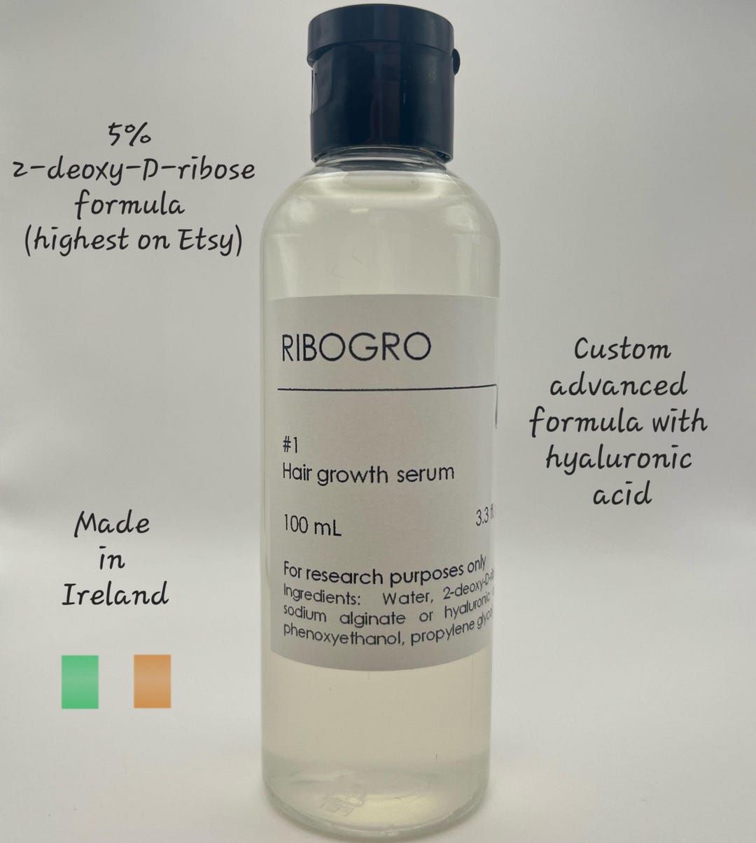 2-deoxy-d-ribose 2ddr Gel for Hair Regrowth - Etsy