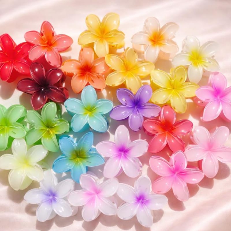 Plumeria Claw Clip - Etsy Denmark