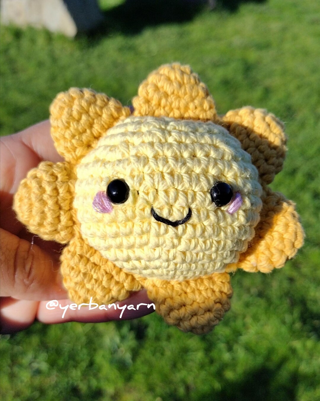 Crochet Sun Plushie - Etsy