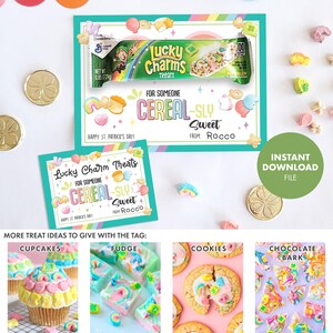 St. Patrick's Day Gift Tag - for Someone Cereal-sly Sweet Friend ...