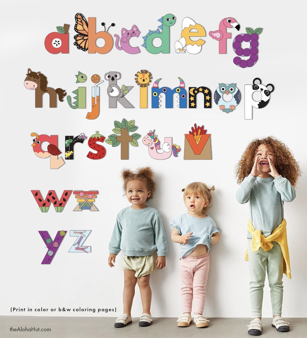 Alphabet Letter Crafts for Toddlers & Preschool - ABC Educational ...