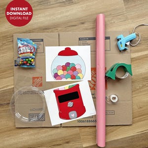 BUBBLEGUM Valentine's Day Box - Valentine Gift Craft DIY School ...