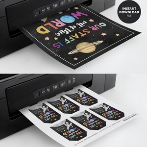 Galaxy Teacher Appreciation Week Idea - Tags & Signs Staff Nurse ...