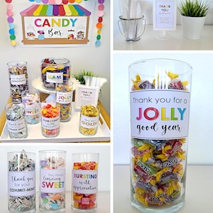 Candy Bar Buffet Teacher Appreciation Week Idea - Signs & Food Labels ...