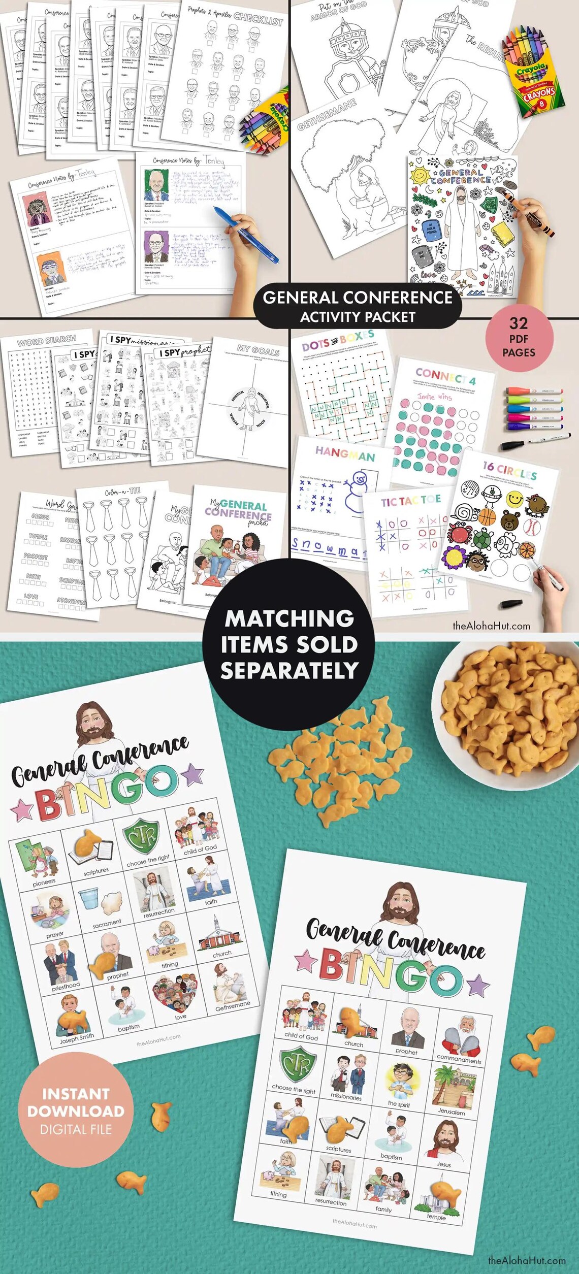 General Conference Store - Kids Activity - LDS Mormon Conference Cash ...