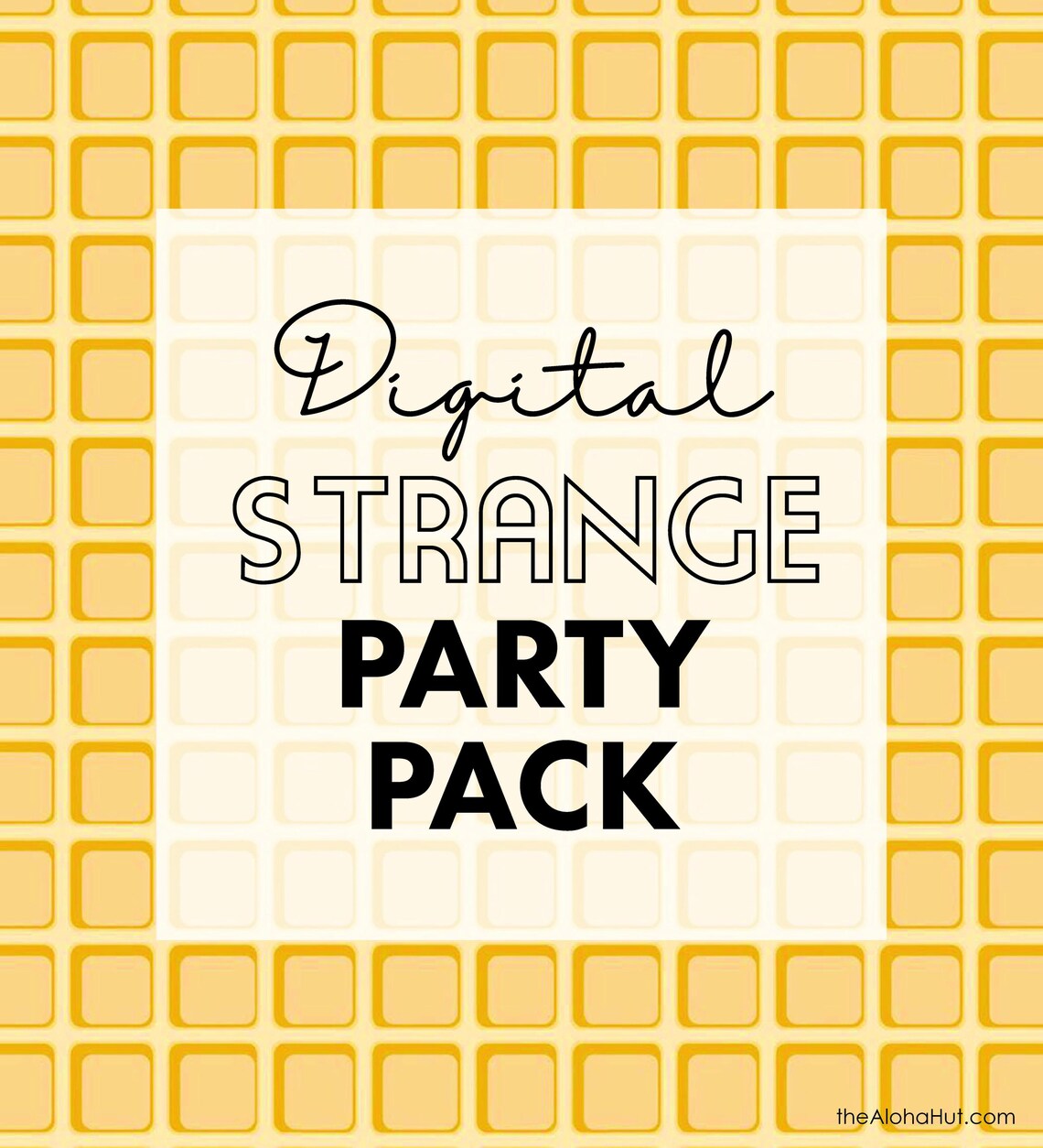 Ultimate Strange Party Bundle - Decorations Games Invitation Cupcake ...