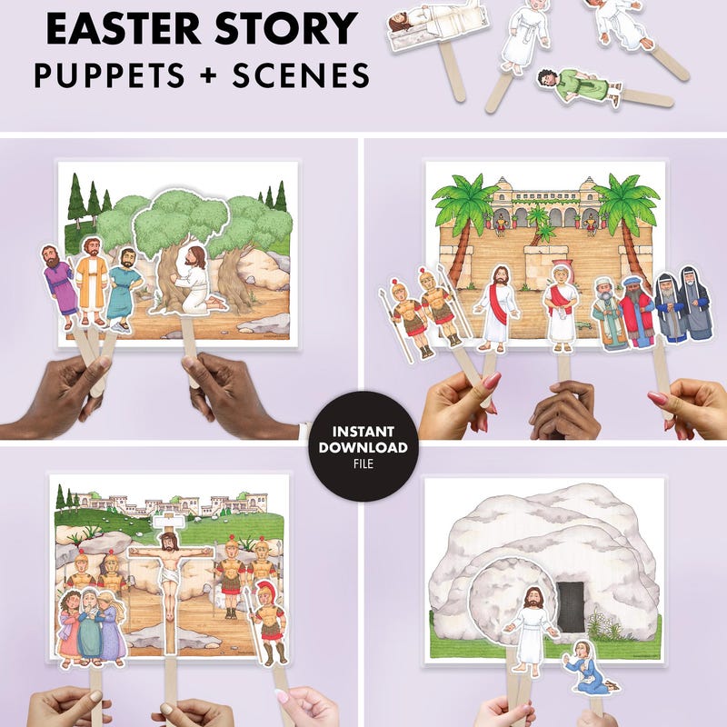 Easter Sunday Figurines - Etsy