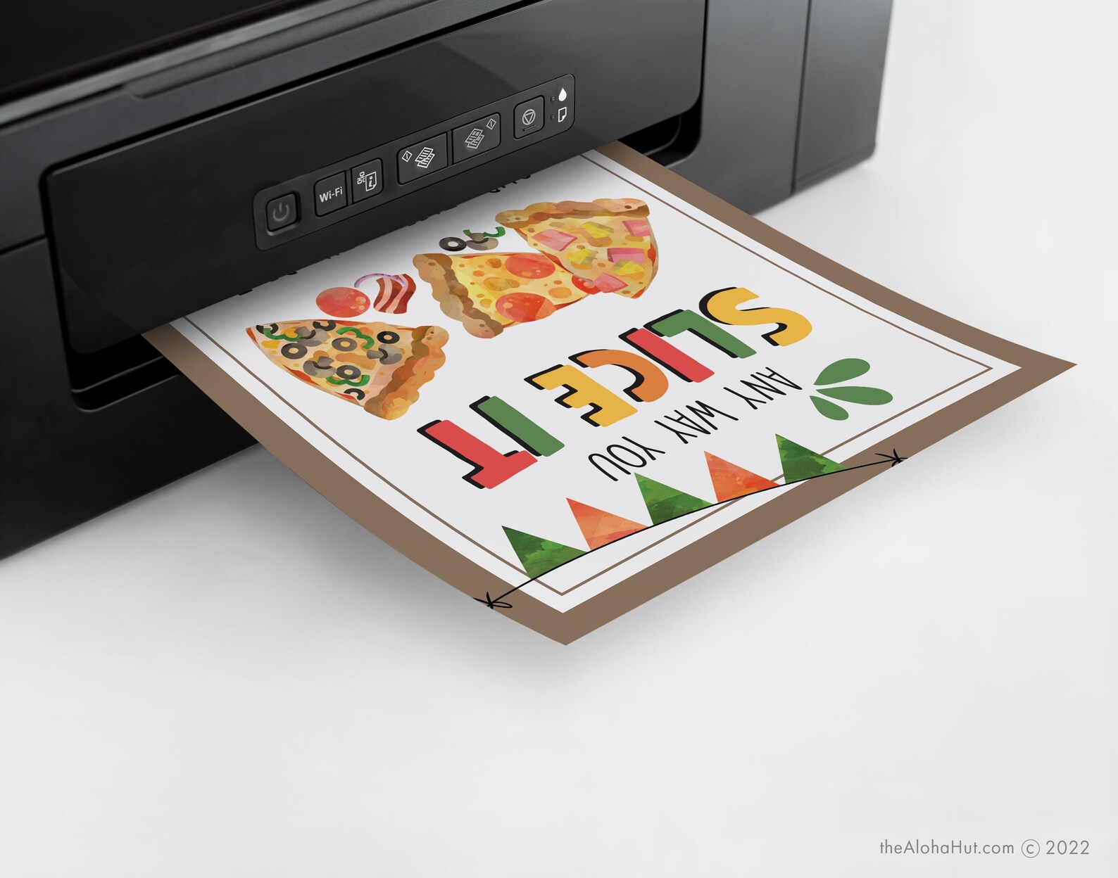 Pizza Bar Buffet Food Table Teacher Appreciation Week Idea Sign Staff ...