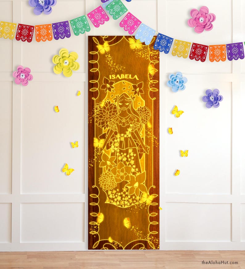 ISABELA Encanto Door Poster Party Decor Kids Birthday Teacher Back to ...