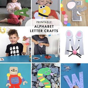 Alphabet Letter Crafts for Toddlers & Preschool - ABC Educational ...