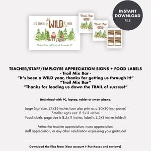 Trail Mix Bar Teacher Appreciation Week Idea - Staff Nurse Employee ...