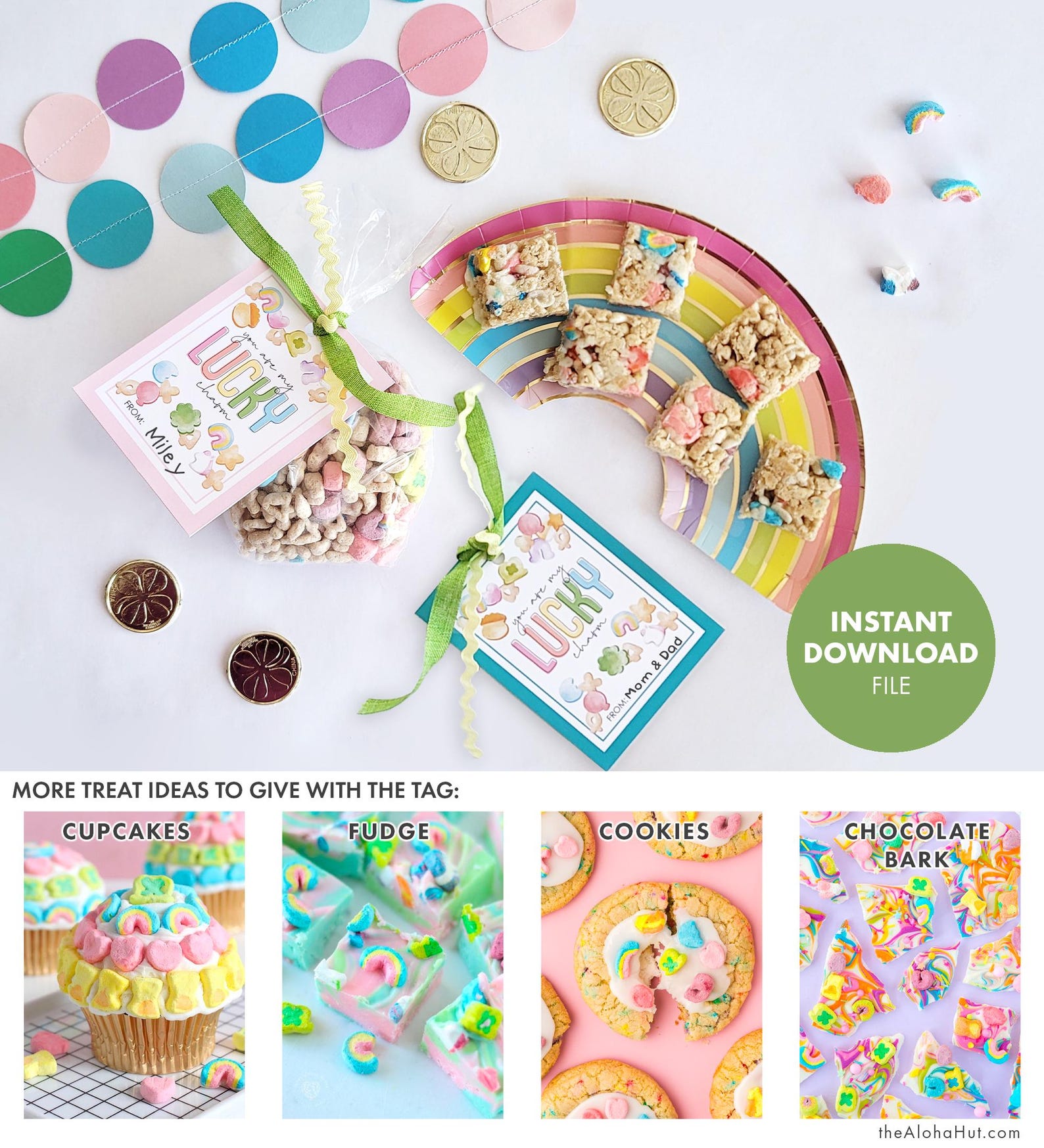 St. Patrick's Day Gift Tag - You Are My Lucky Charm Friend Teacher ...