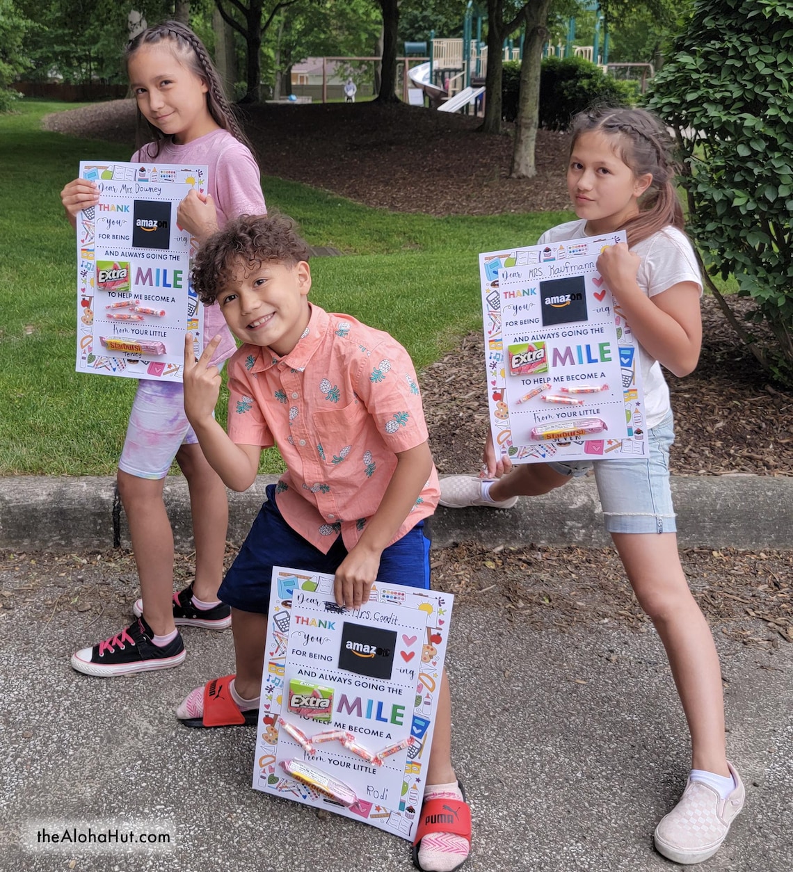 Giant Thank You Card for Teacher Appreciation Week Candygram Candy-gram ...