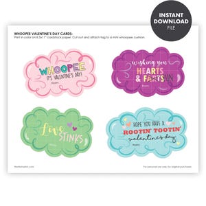 Whoopee Cushion Valentine - Valentine's Day Card Gift DIY School ...