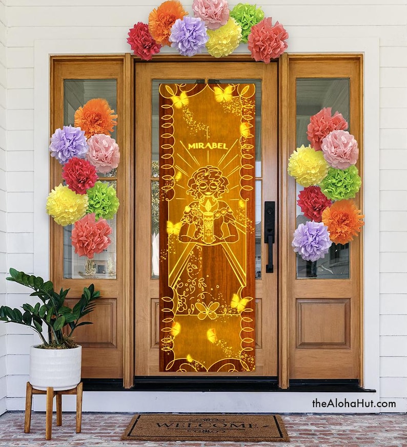 MIRABEL Encanto Door Poster Party Decor Kids Birthday Teacher Back to ...
