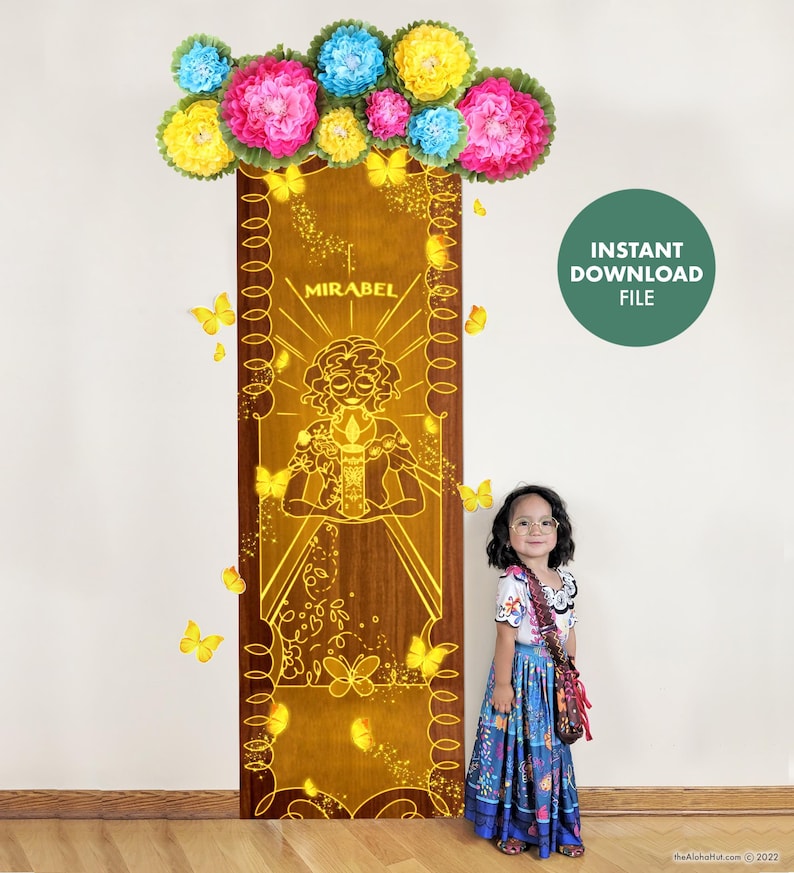MIRABEL Encanto Door Poster Party Decor Kids Birthday Teacher Back to ...