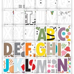 Alphabet Letter Crafts for Toddlers & Preschool - ABC Educational ...