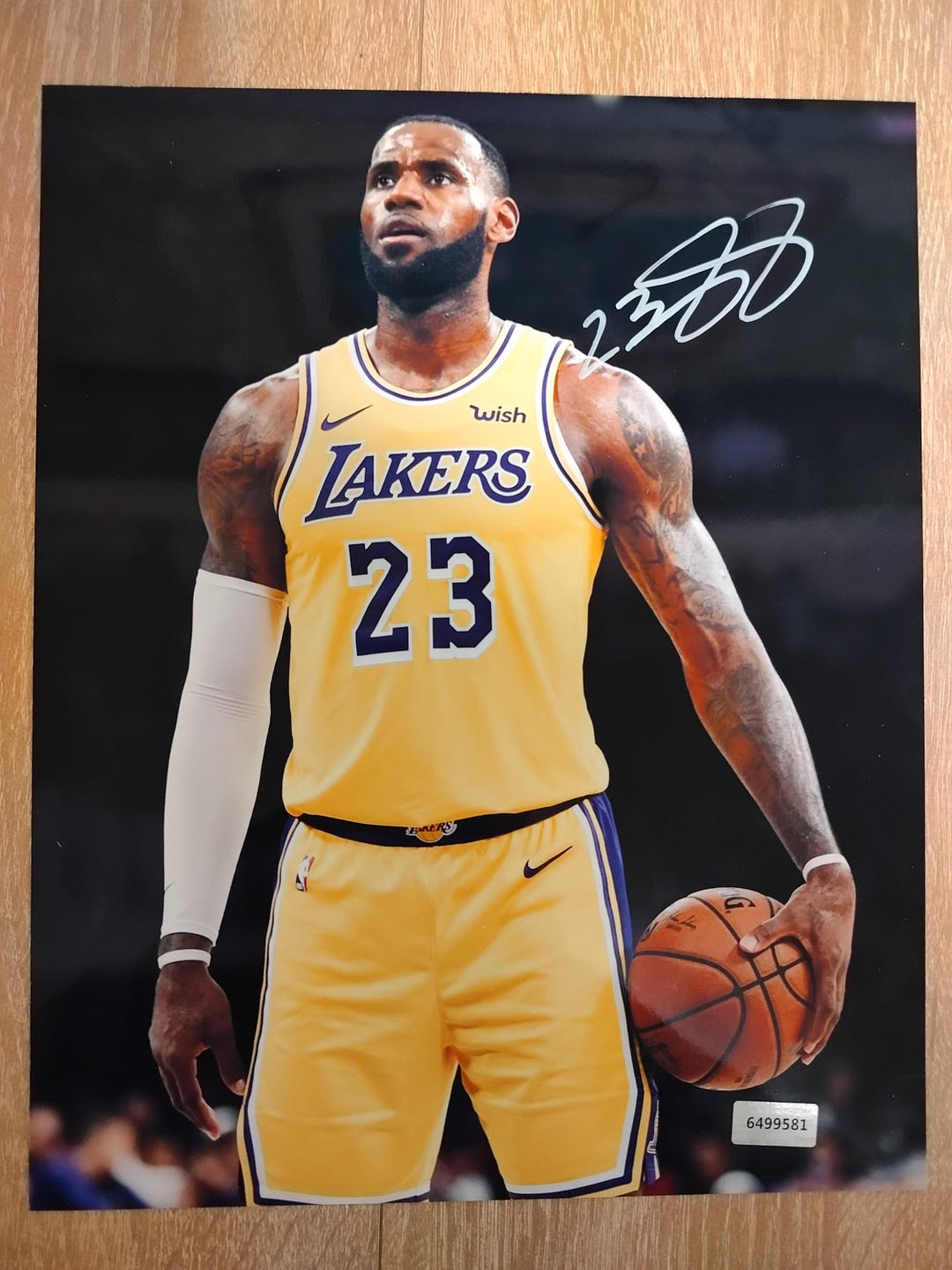 Lebron James Signed 8x10 Photo Glossy With COA - Etsy