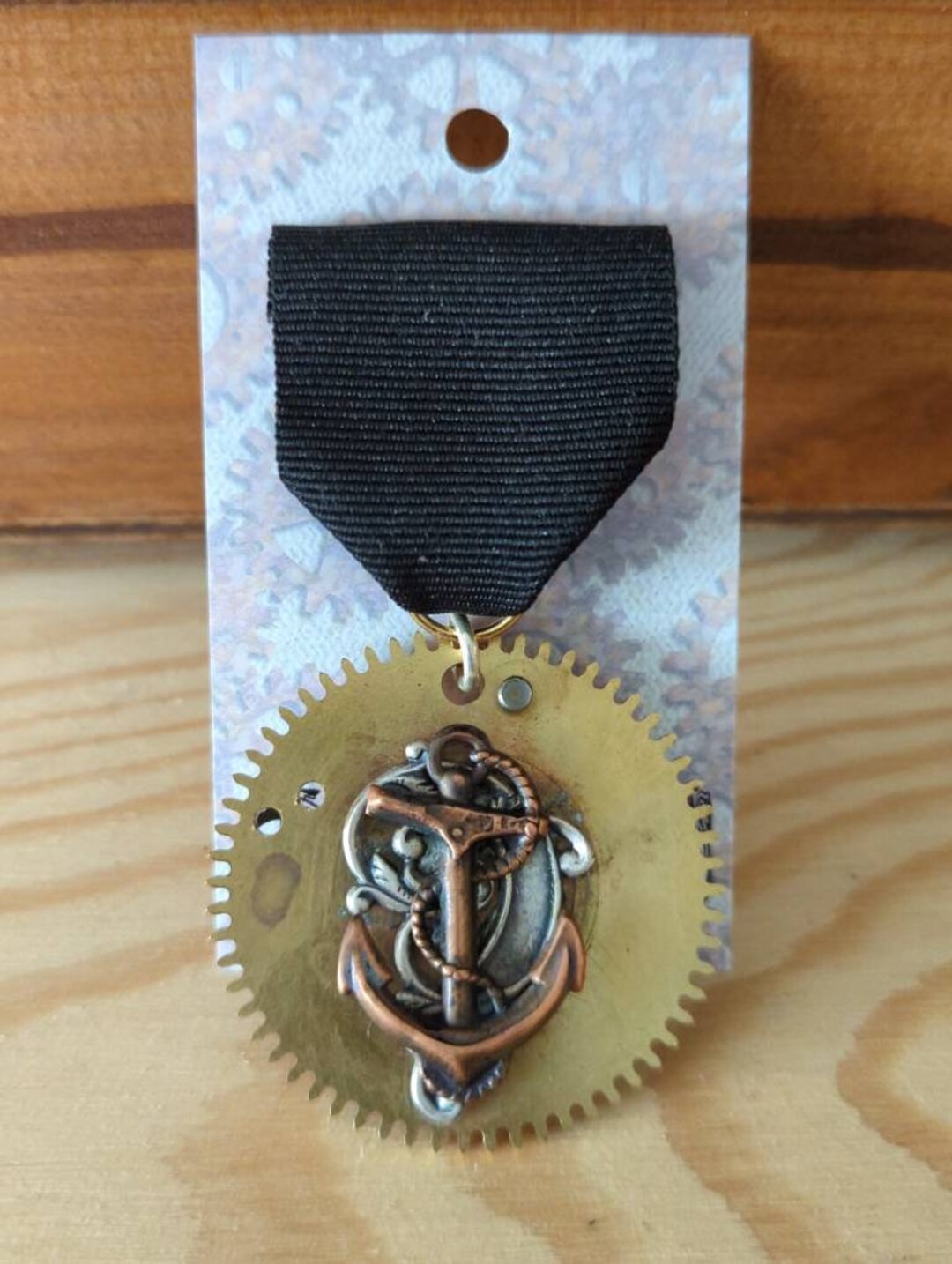 Steampunk Admiral's Medal - Etsy