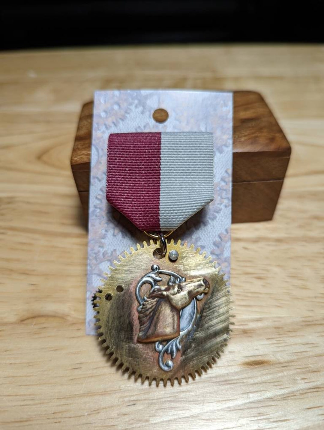 Steampunk Cavalry Medal - Etsy