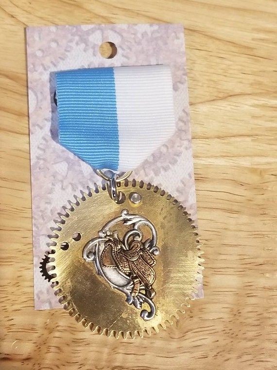 Steampunk Cavalry Medal | Etsy