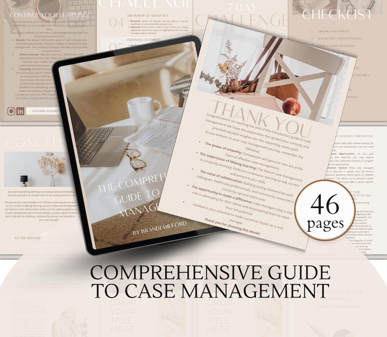 Comprehensive Guide to Case Management E-book, Case Management Manual ...