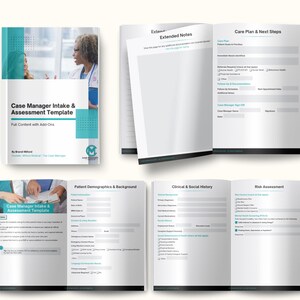 Case Manager Intake Assessment Template: Social Worker Client Information (PDF Download) - Etsy