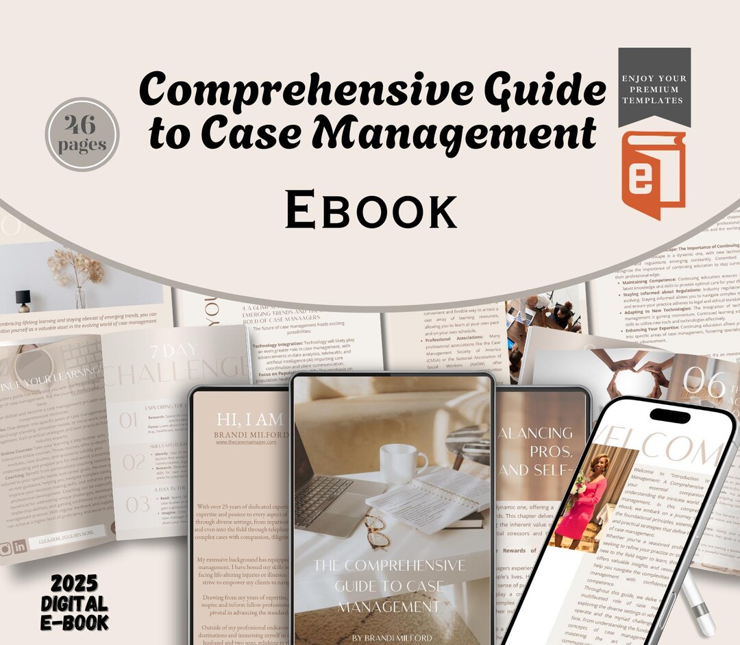 Comprehensive Guide to Case Management E-book, Case Management Manual ...