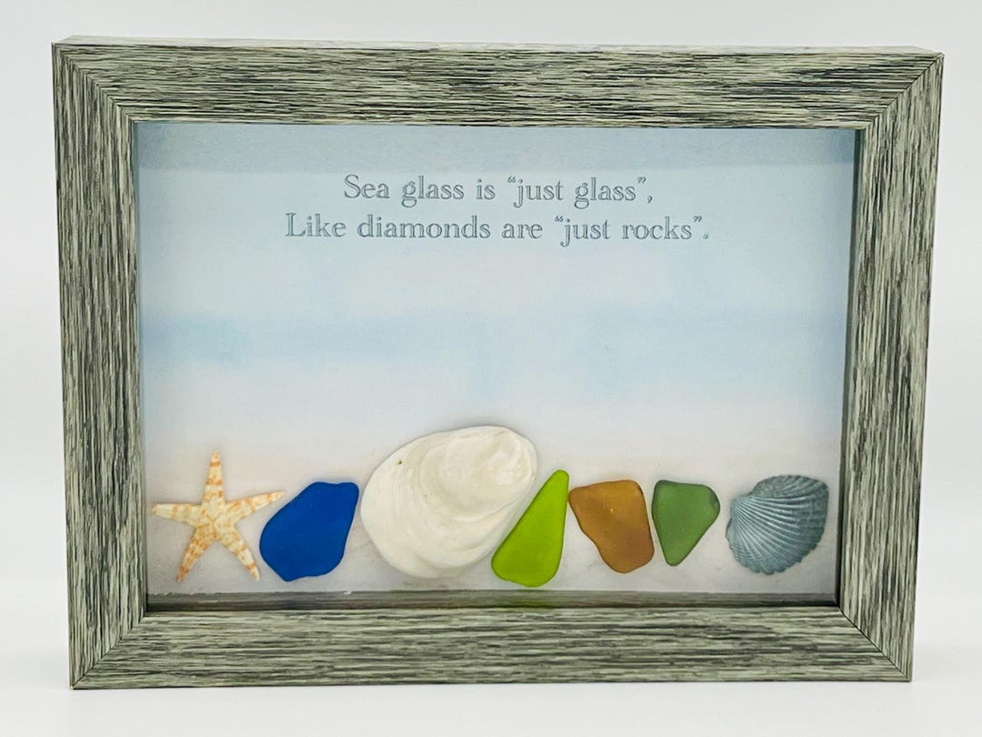Sea Glass "sea Glass is "just Glass" Like Diamonds Are "just Rocks ...