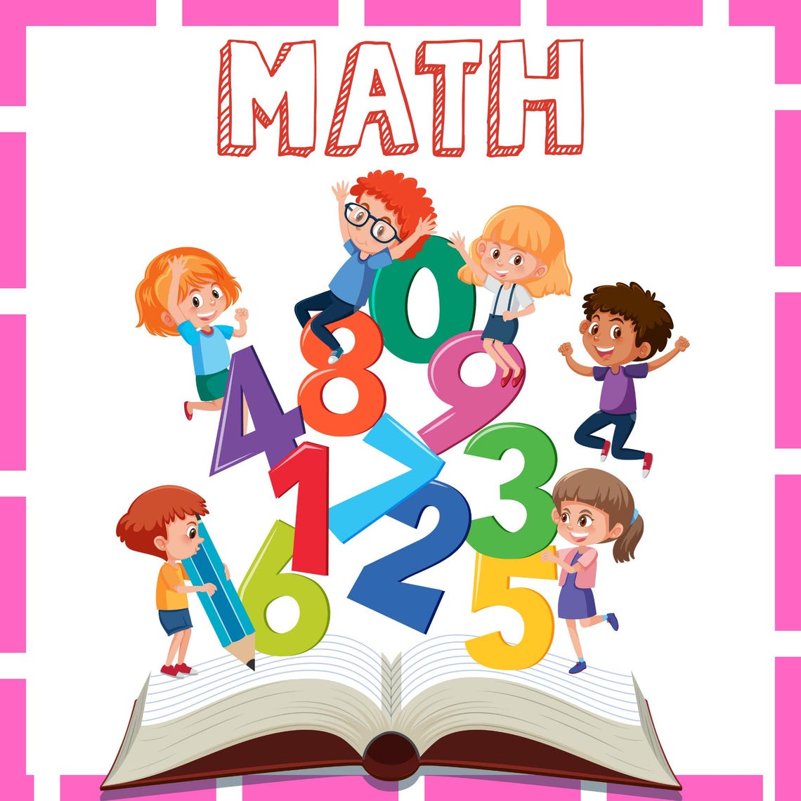 Math is Beary Fun!! Bright & Fun Math Posters for Kids Great for ...