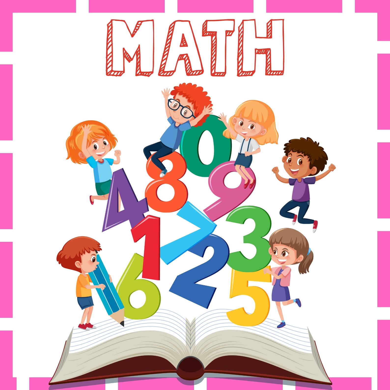 Math is Beary Fun!! Bright & Fun Math Posters for Kids Great for ...