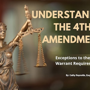 Understanding the 4th Amendment: Course + Printable Cheat Sheet ...
