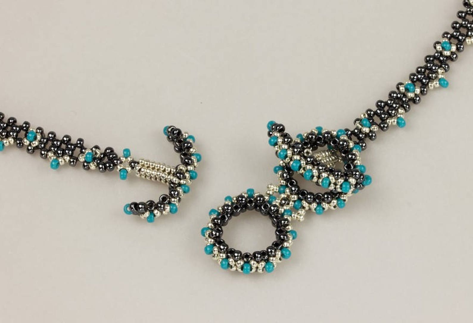 Mermaid Scrolls (beaded Necklace)/ PDF File - Etsy