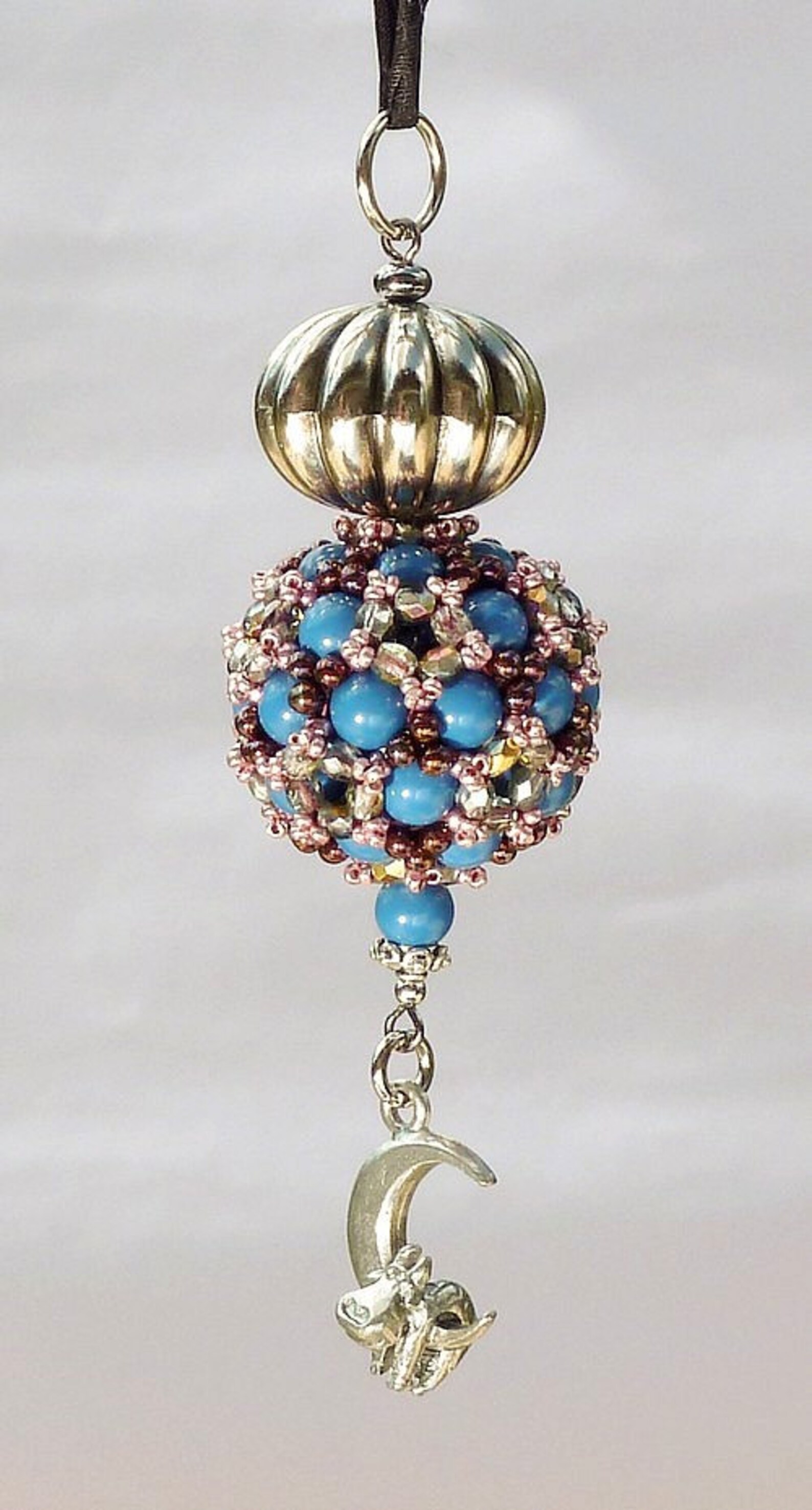 Pimp My Sphere (beaded Bead, Pendant)/ PDF File - Etsy