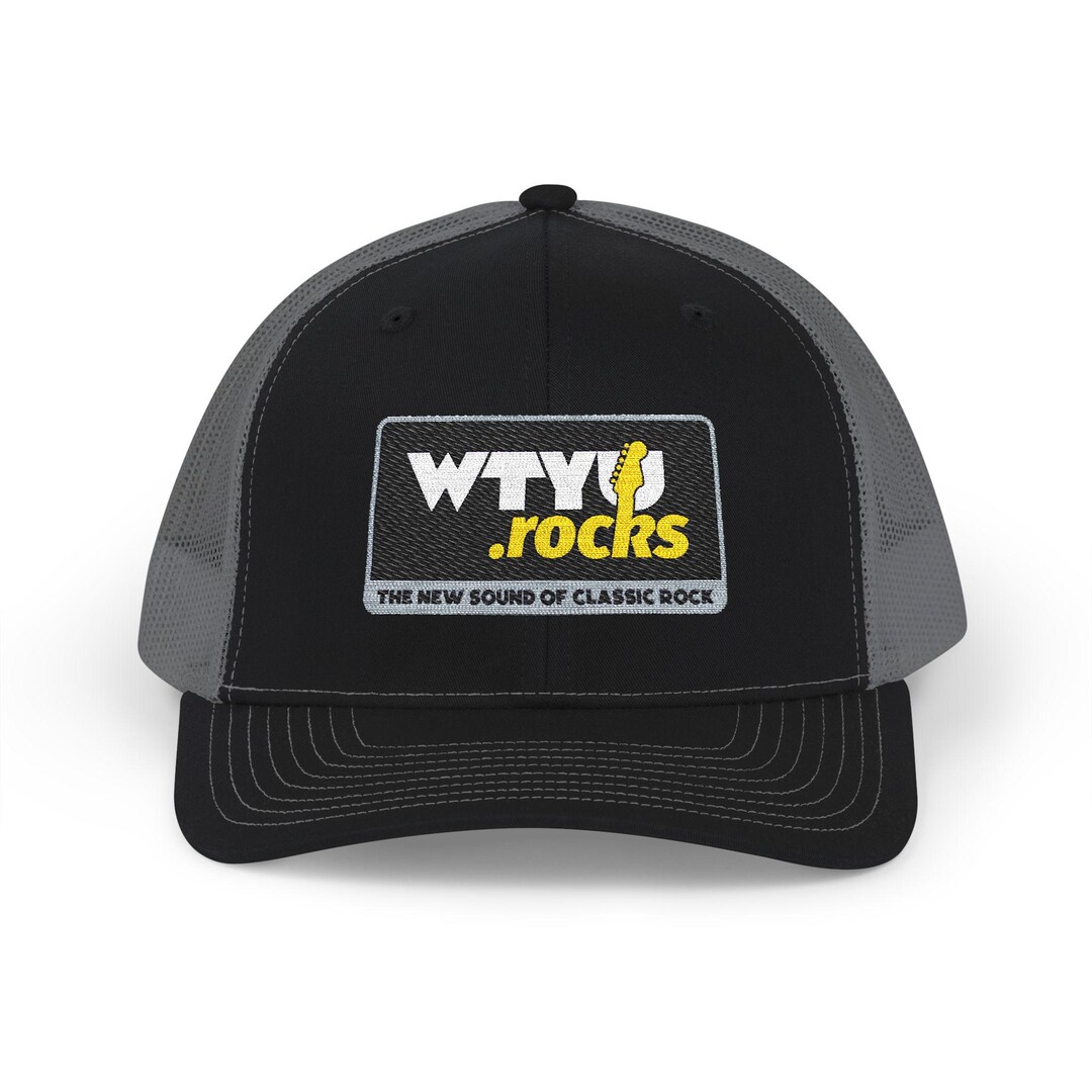 Wtyu.rocks Trucker Hat - Snapback Cap for Rock Fans, Classic Rock Mesh ...