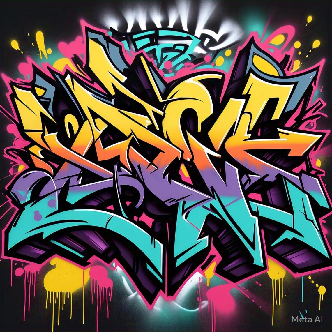 350 + Graffiti Street Art Style Designs in Bold, Edgy Graphics ,vibrant ...