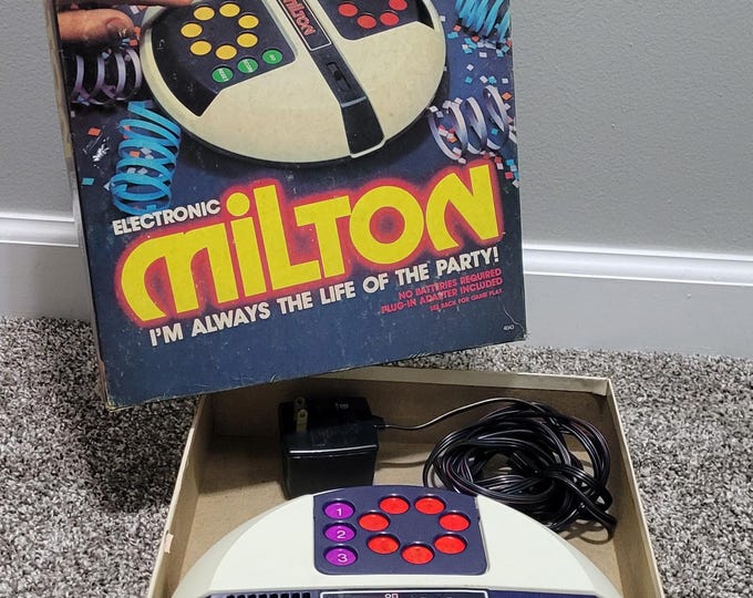 VERY RARE Vintage Electronic Milton Game by Milton Bradley 1980 - Etsy