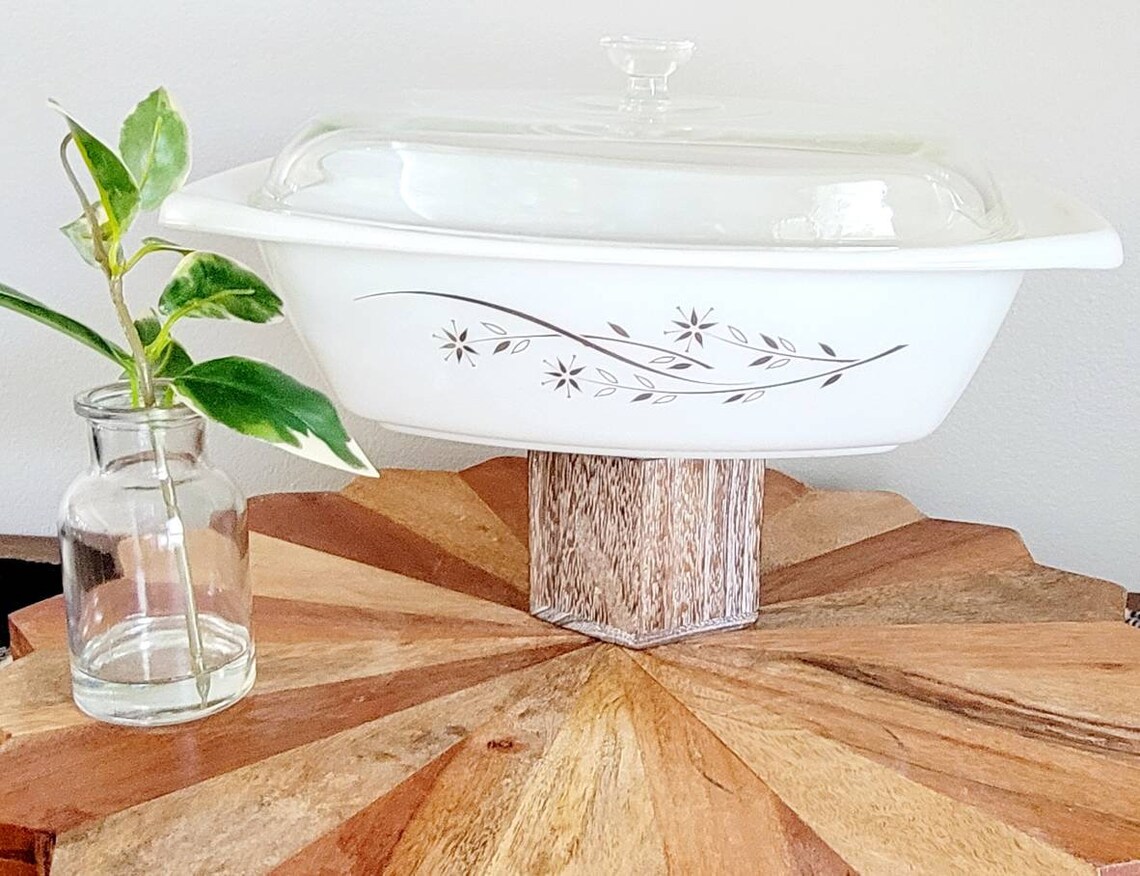 Vintage Pyrex Golden Honeysuckle 2 1/2 Quart Casserole Dish #035 - Etsy