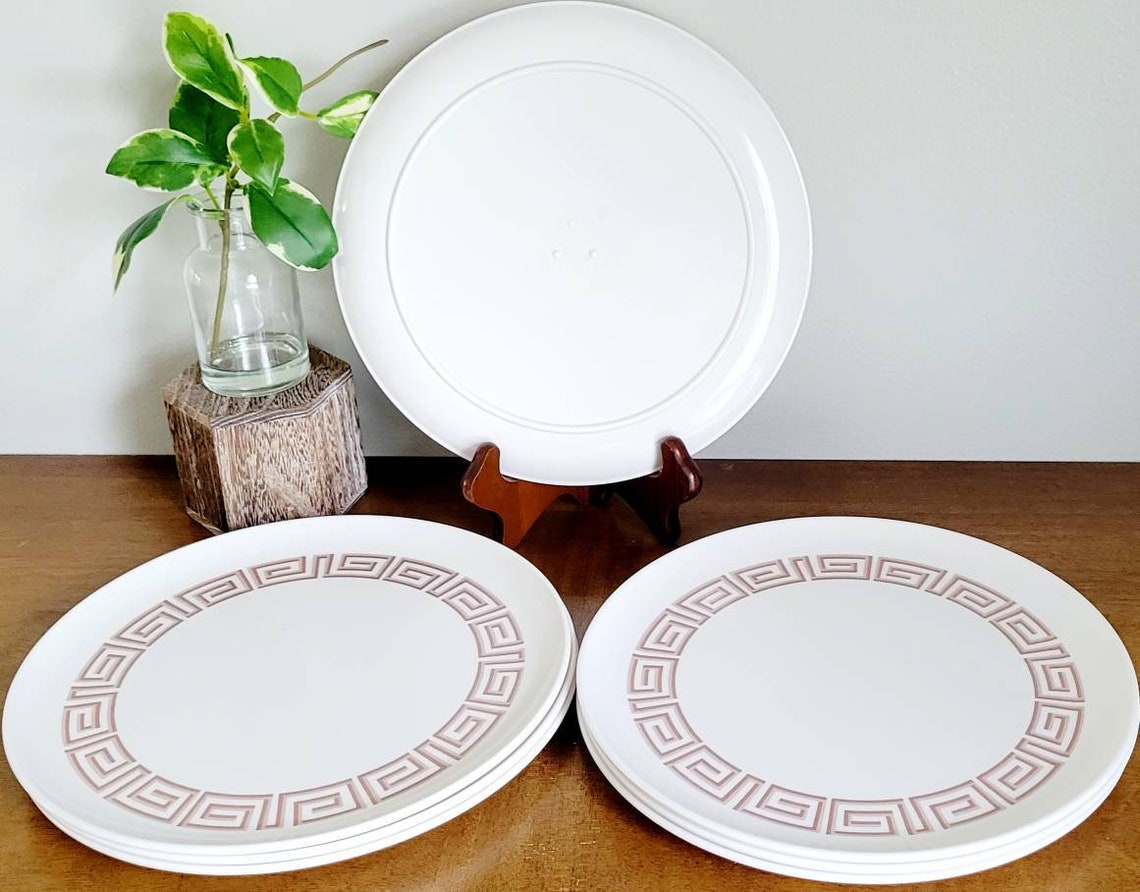 Vintage Stetson Melmac Dinnerware Shatterproof Plates Set of - Etsy