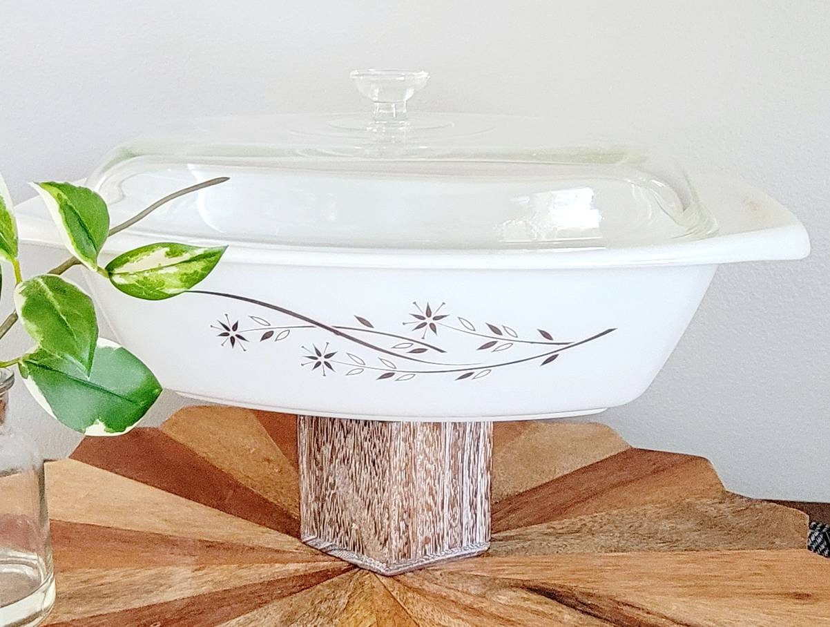Vintage Pyrex Golden Honeysuckle 2 1/2 Quart Casserole Dish #035 - Etsy