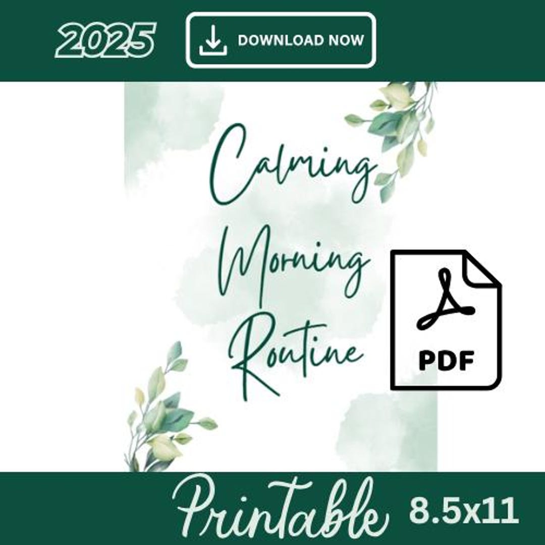 Calming Morning Routine | Self Improvement | Mental Health | Morning ...