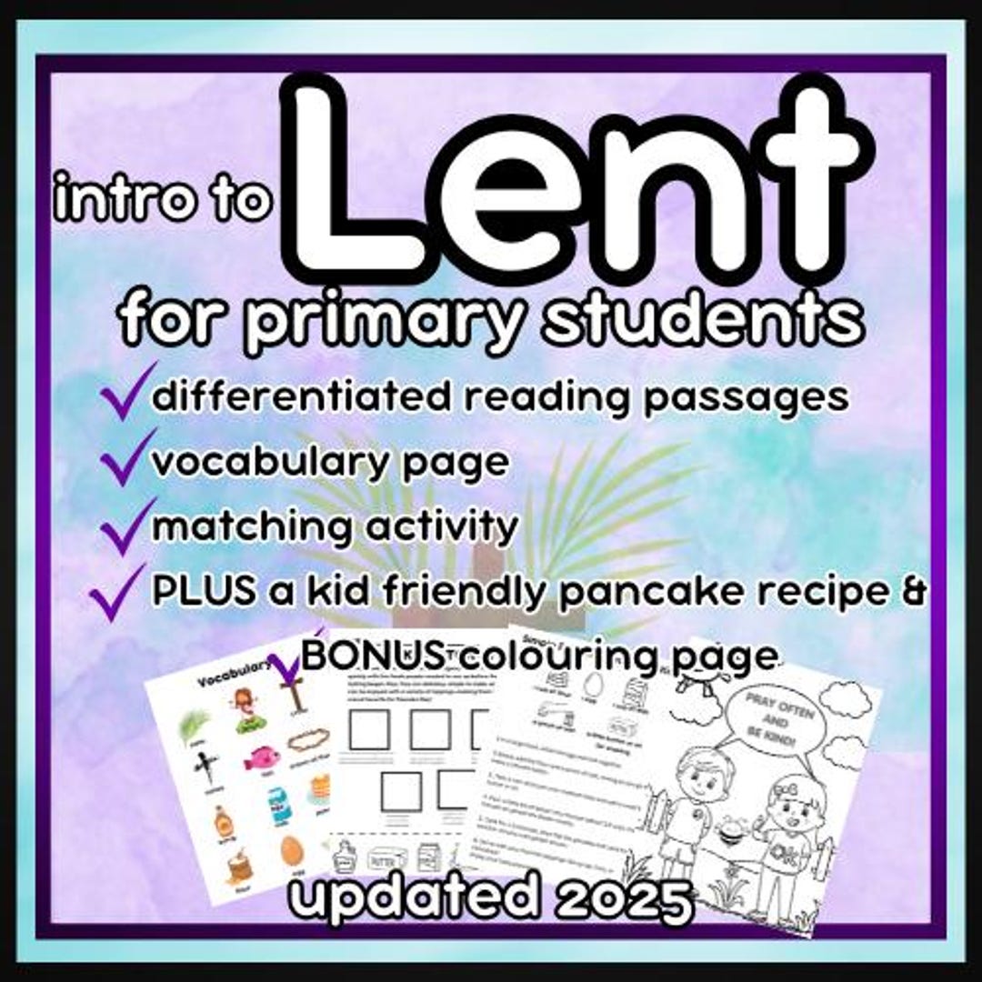 Lent Reading Passages for Primary | Pancake Day Reading Passages ...