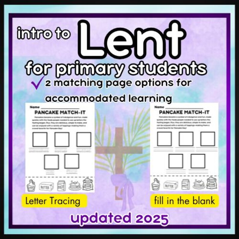 Lent Reading Passages for Primary | Pancake Day Reading Passages ...