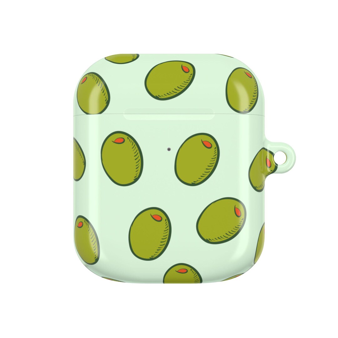 Olive AirPod Case, Food Aesthetic, Trendy Earbud Holder, Phone ...