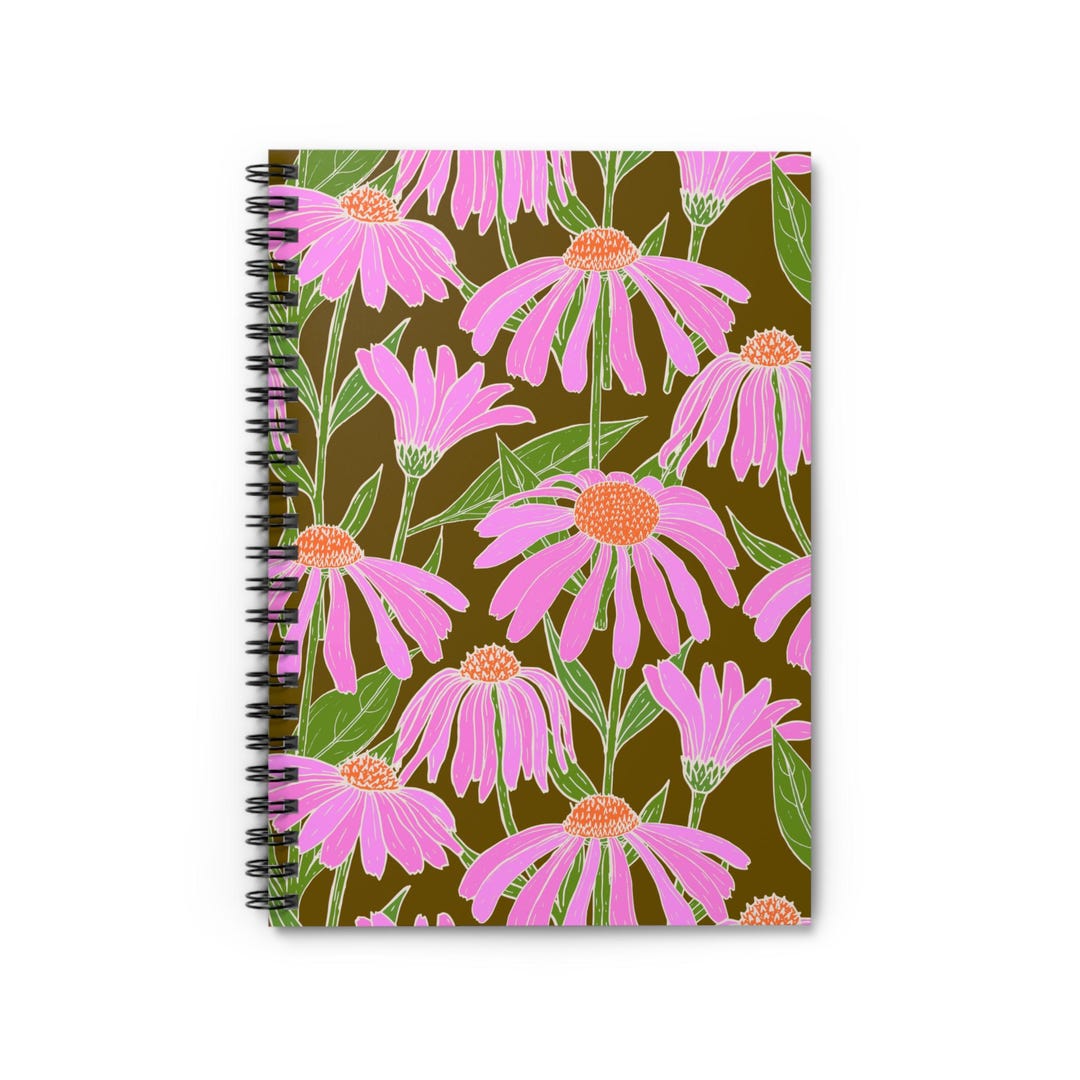 Whimsical Floral Notebook: Lined Pages, Student Stationery Gift - Etsy