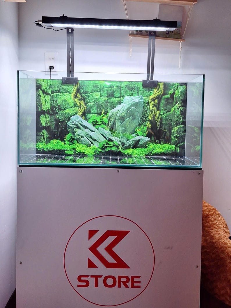 3D Aquarium Background Sticker Waterproof Fish Tank Vinyl Decal - Etsy